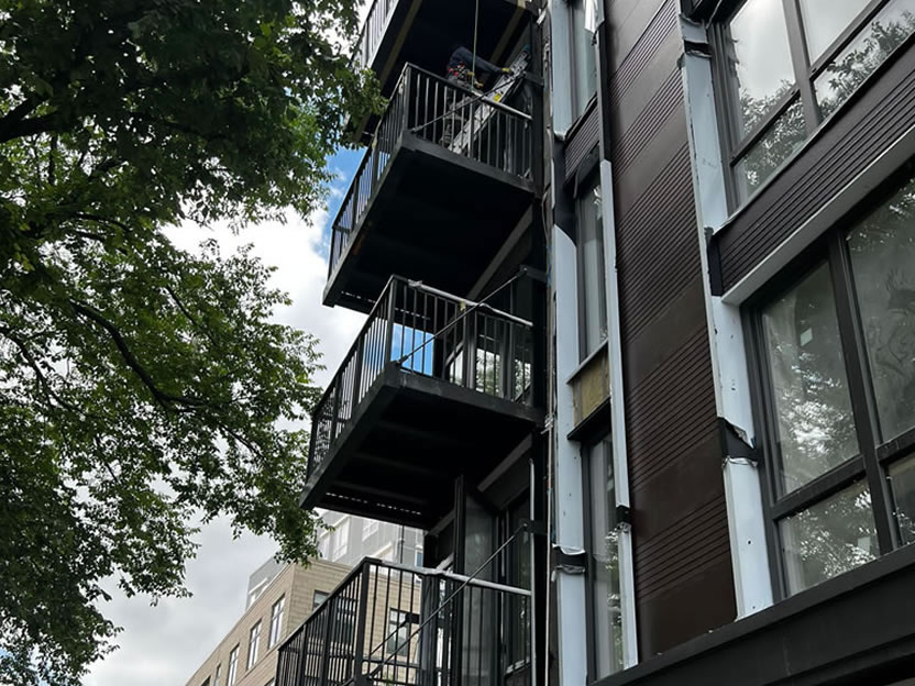 Balconies & Fire Escapes - Azores Iron Work Corp